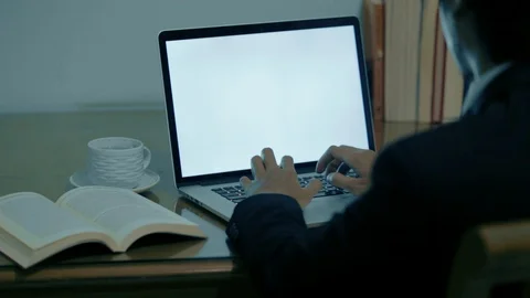 Desk Back View Stock Footage ~ Royalty Free Stock Videos | Pond5