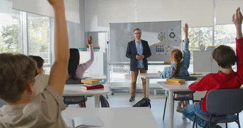 Back view of multiethnic teen students i... | Stock Video | Pond5