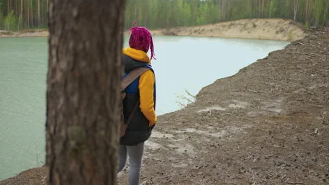 Black Woman Mountain Stock Videos – Royalty-Free HD & 4K Videos