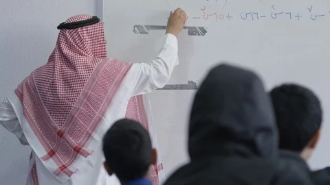 Saudi Teacher Stock Video Footage | Royalty Free Saudi Teacher Videos ...