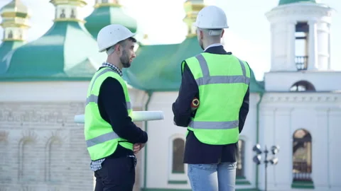 Back view of two confident professional ... | Stock Video | Pond5