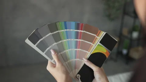 Back view of unknown woman hold grey col... | Stock Video | Pond5