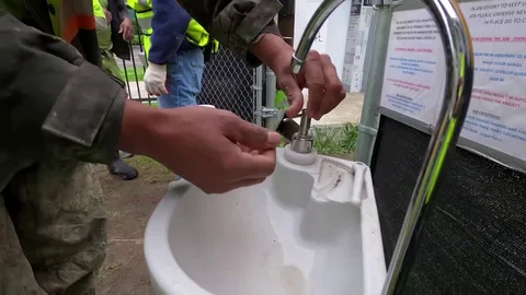 'Back to work' construction site protoco... | Stock Video | Pond5