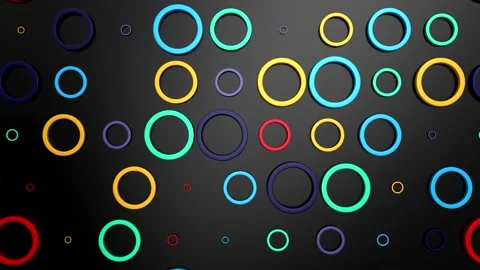 Background of Animated Circles | Stock Video | Pond5