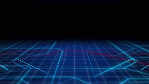 Background animation of electric circuit... | Stock Video | Pond5