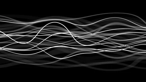 Moving Lines White Loop Stock Video Footage | Royalty Free Moving Lines ...