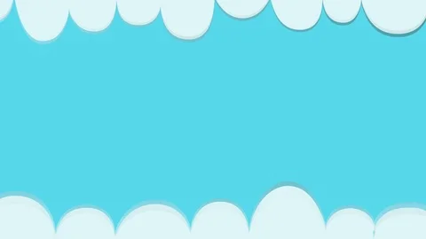 Background clouds with blue sky animatio... | Stock Video | Pond5