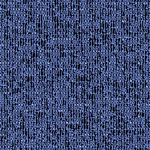 Background of the digits | Stock Video | Pond5