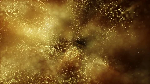 Background gold movement. Universe gold ... | Stock Video | Pond5
