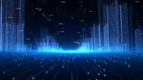 Binary Background Stock Video Footage | Royalty Free Binary Background Videos | Pond5