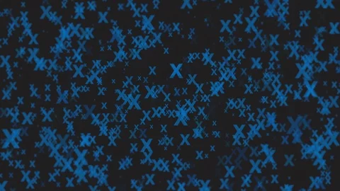 The background matrices of letters X. Ma... | Stock Video | Pond5