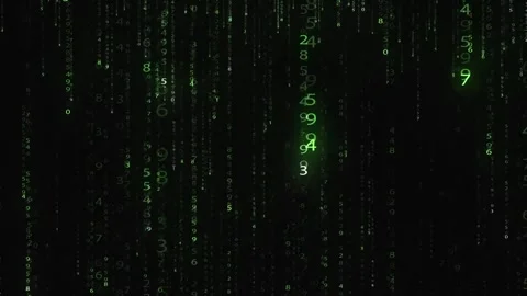 Matrix Numbers Stock Footage ~ Royalty Free Stock Videos | Page 4