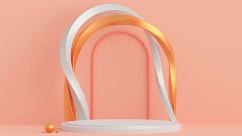 Background, mock up scene 3d animation f... | Stock Video | Pond5