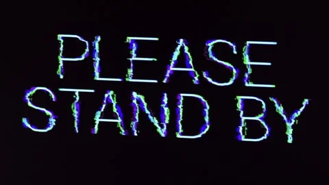 "Please Stand By" Stock Video Footage | Royalty Free "Please Stand By ...