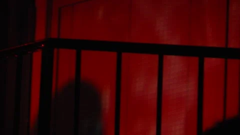 Background Shadow Of Female Singer On St... | Stock Video | Pond5