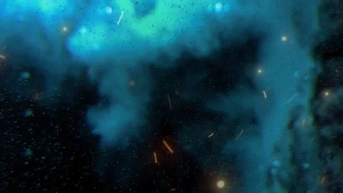 background with space, water oxygen, blu... | Stock Video | Pond5