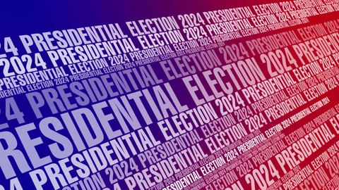 Background symbolizes presidential elect... | Stock Video | Pond5