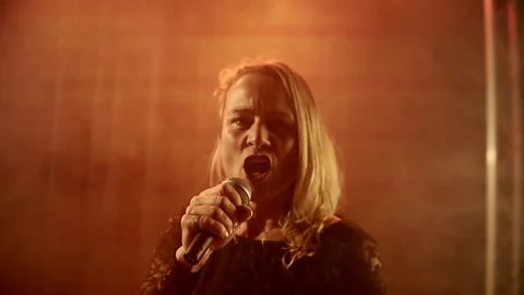 Singer Silhouette Girl Stock Videos – Royalty-Free HD & 4K Videos | Pond5