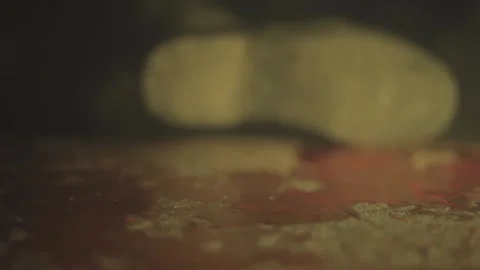 Backside shot of an injured bleeding man... | Stock Video | Pond5