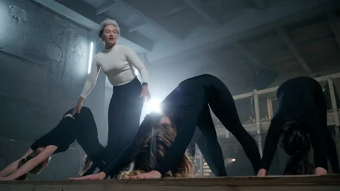 Backstage with talented fit actors and a... | Stock Video | Pond5