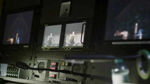 Backstage Theatre - behind the scenes - ... | Stock Video | Pond5