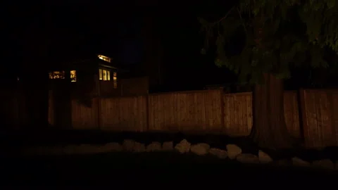 Backyard Night Stock Video Footage | Royalty Free Backyard Night Videos ...