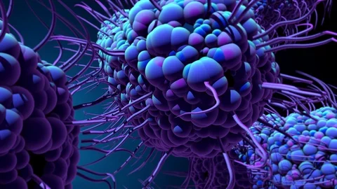 Bacteria Microscope Stock Footage ~ Royalty Free Stock Videos | Pond5