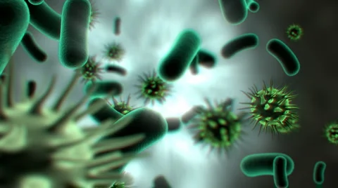 Bacteria Render | Stock Video | Pond5