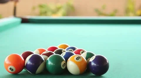 Pool Break Stock Videos – Royalty-Free HD & 4K Videos