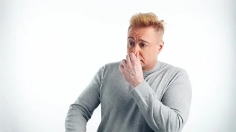 Pinching Nose Stock Video Footage | Royalty Free Pinching Nose Videos ...