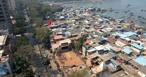 a Badhwar Park colaba cuffe parade Bhai... | Stock Video | Pond5