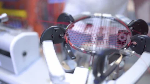 Badminton Racket Isolated Stock Video Footage | Royalty Free Badminton ...