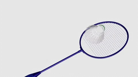 Badminton Transition - 4K - Blue Racket ... | Stock Video | Pond5