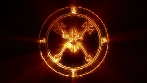 Bael Occult Symbol Loop | Stock Video | Pond5