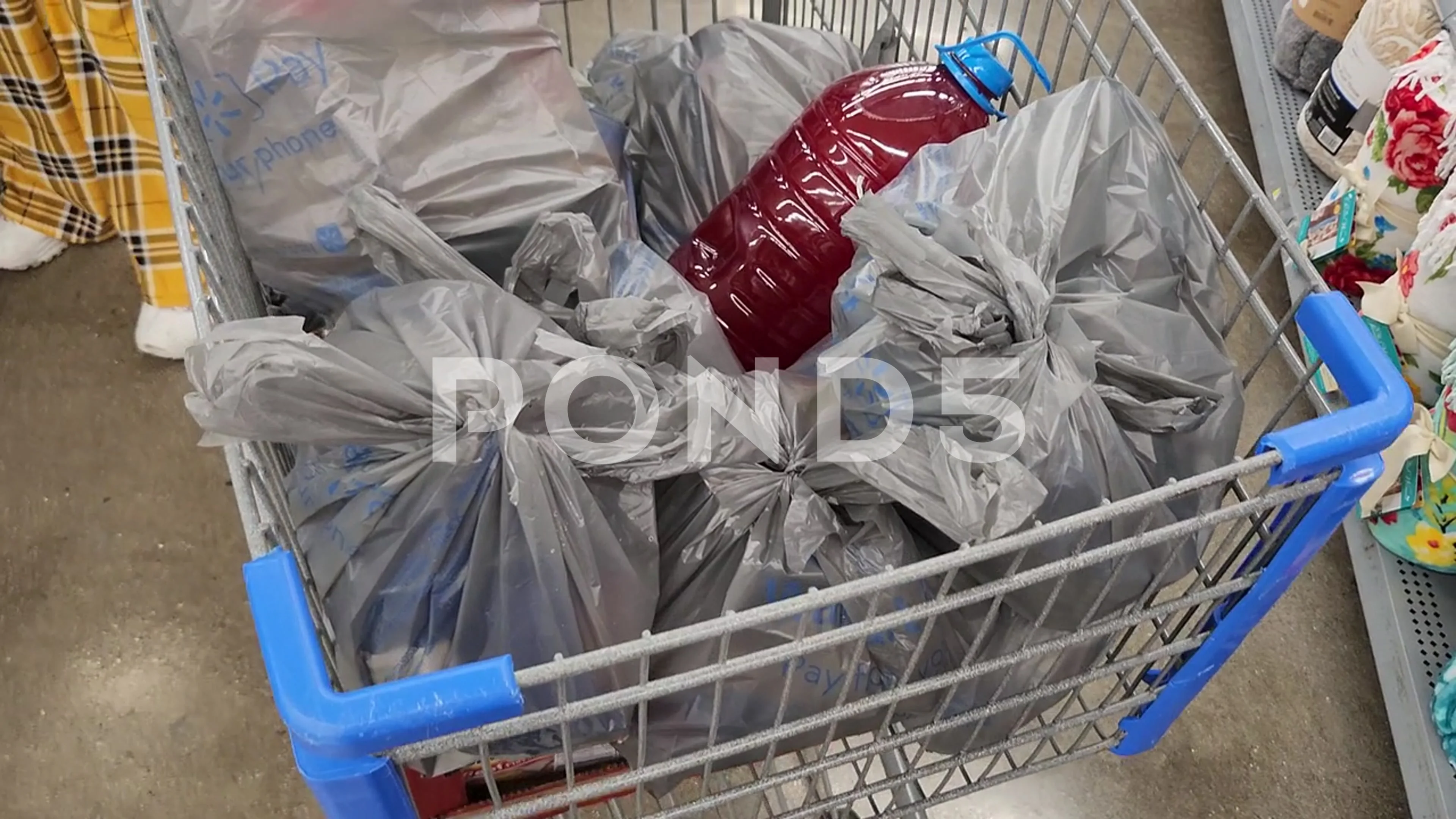 Grocery Store Checkout Bagging