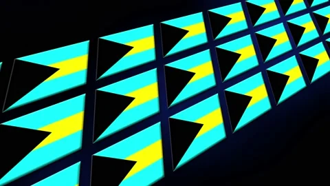 Bahamas Flag Animated Background 3d Anim... | Stock Video | Pond5
