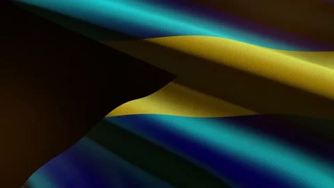 Bahamas flag - loop animation | Stock Video | Pond5