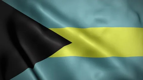 Bahamas waving flag, 4k Bahamian Flag Wa... | Stock Video | Pond5
