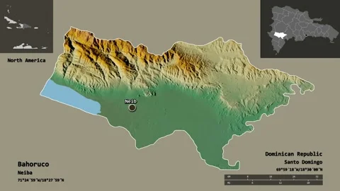 Bahoruco location. Dominican Republic. R... | Stock Video | Pond5