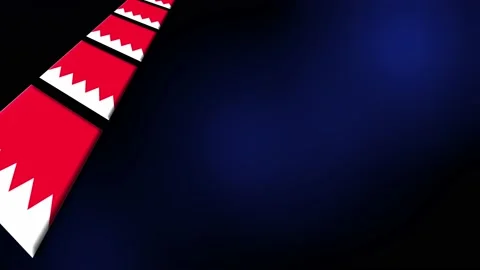 Bahrain Flag Animated Background 3d Anim... | Stock Video | Pond5