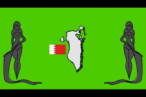 Bahrain - Hand-Drawn Animation - women f... | Stock Video | Pond5