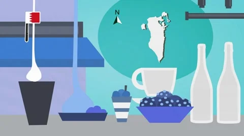 Bahrain - Vector Menu - Restaurant - Foo... | Stock Video | Pond5