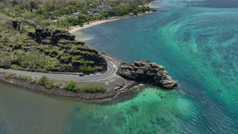 Baie Du Cap Maconde View Point, Mauritiu... | Stock Video | Pond5