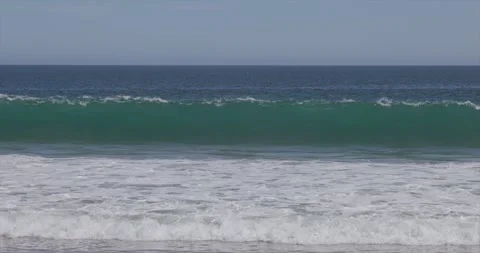 Baja Mexico Locked Off Static Ocean Wave... | Stock Video | Pond5