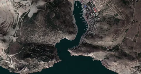 BALAKLAVA map from south to north with 3... | Stock Video | Pond5