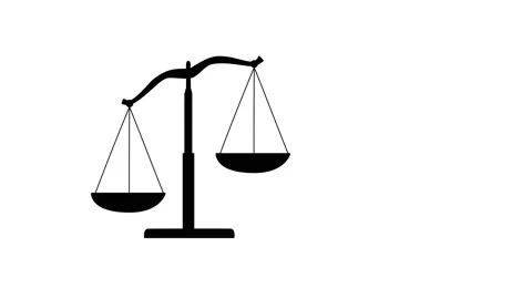 Balance, scale seamless loop animation. ... | Stock Video | Pond5