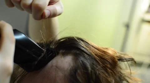 Girls Head Shave Stock Videos – Royalty-Free HD & 4K Videos | Pond5