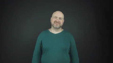 Stubble Bald Stock Videos – Royalty-Free HD & 4K Videos