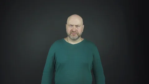 Stubble Bald Stock Videos – Royalty-Free HD & 4K Videos