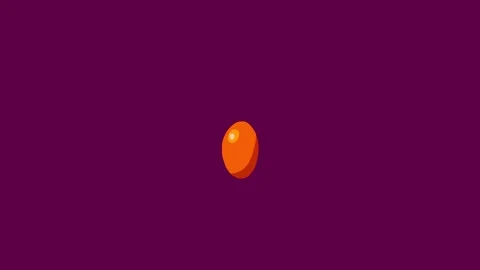 Ball bounce cartoon animation isolated f... | Stock Video | Pond5